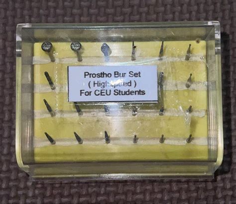 Prostho Bur Set Highspeed On Carousell