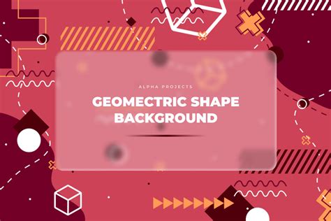 Geomectric Shape Background 06 Graphic By Alpha Projects · Creative Fabrica