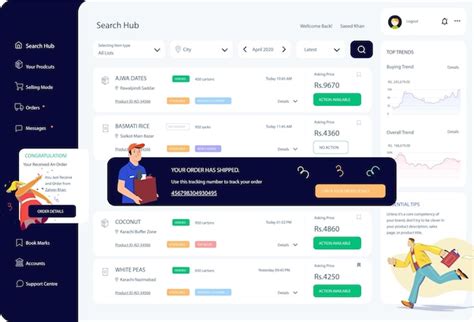 Premium Vector Free Vector User Panel Business Dashboard