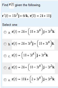 Solved Find R T Given The Following Chegg Com