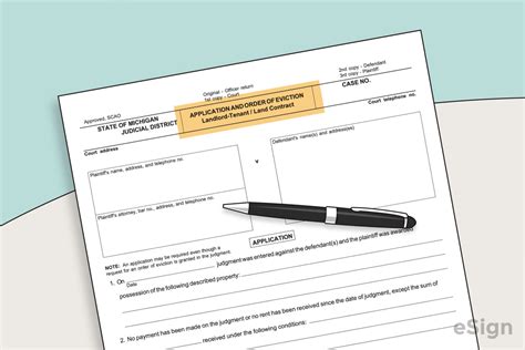 Free Michigan Eviction Notice Templates 7 Pdf Word