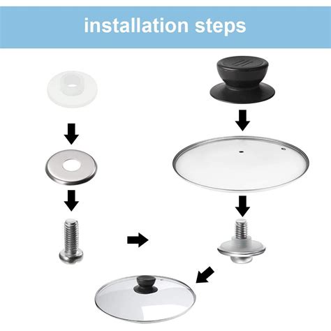 Set 4 Butoni Pentru Capac Oala Negru Emag Ro