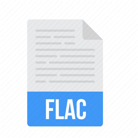 Document File Flac Format Icon