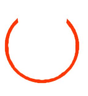 Html Css Circle Div Border Warps Around Ths Of Circle S