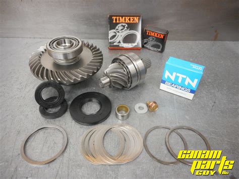 800 850 1000 Xmr Ring And Pinion Gear Rebuild Kit With Bearings And Seals Can Am Parts Guy