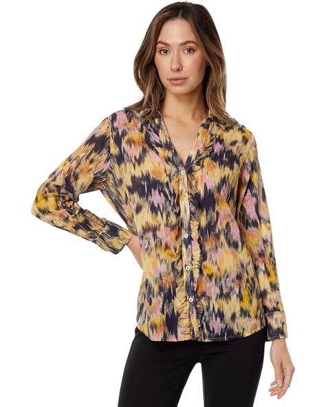 Nic Zoe Dreamy Refined Ruffle Shirt Pm