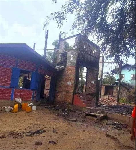 ဂန့်ဂါမြို့နယ်၊ လုံခြုံရွာနှင့် မကျည်းခင်ရွာတို့ကို စစ်တပ်က စစ်ကြောင