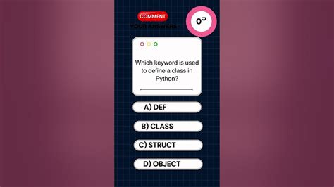 day5 easy level quiz 🚀💻30 day python quiz challenge python quiz shorts 30daypythonchallenge