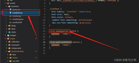 Vue项目中如何使用阿里的字体图标iconfontvue项目 Classiconfont Right Indent Csdn博客