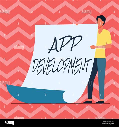 Inspiration Showing Sign App Development Business Approach Producing Computer Software With A