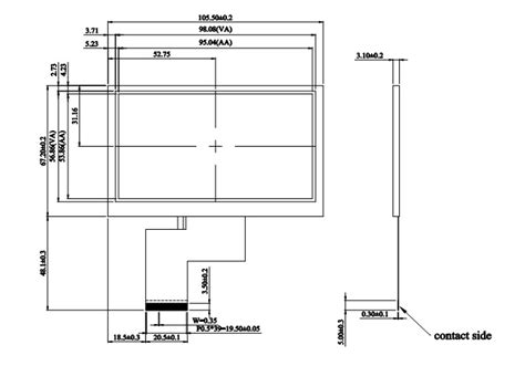 4.3 TFT LCD Module, 4.3 TFT LCD, 4.3 LCD Module, 4.3 TFT Display