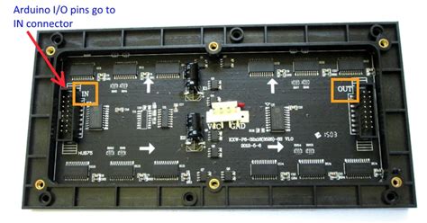 Hookup Guide For 16×32 Rgb Led Panel Part 1 Embedded Lab