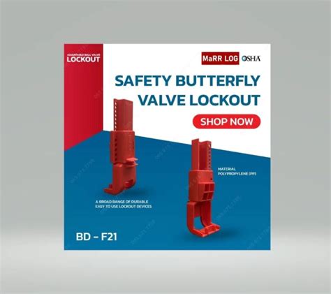 ล็อควาล์วปีกผีเสื้อbutterfly valve lockout bd f21 th