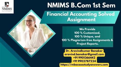 svkms nmims b 1st sem financial accounting solved assignment in new