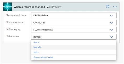 Dynamics 365 Business Central Connector For Power Platform Update