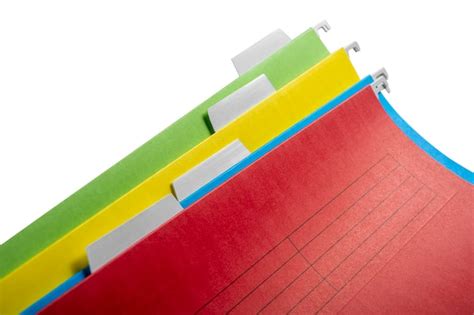 Premium Photo Stack Of Colorful Document Files