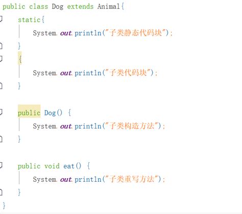继承 静态代码快、构造方法、代码块、普通方法的执行顺序 Csdn博客