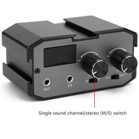 Mixeur Comica Cvm Ax1 Mic Sound Mixer Double3 5 Mm 2 En 1 Coute En
