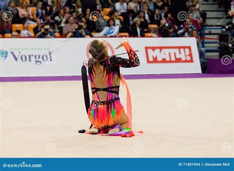 Melitina Staniouta Belarus Ribbon Editorial Stock Image Image Of