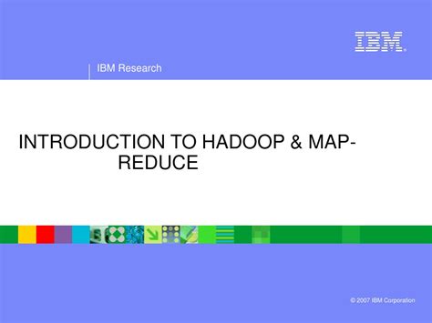 Ppt Introduction To Hadoop And Map Reduce Powerpoint Presentation Id