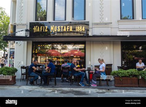 Istanbul Historic Cafe Hakkı Zade Hafiz Mustafa 1864 Pastry Shop And