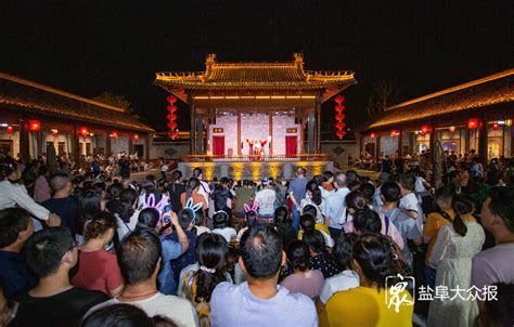 九龙口淮剧小镇 盐城新闻网