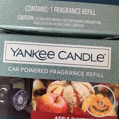 Yankee Candle Car Powered Fragrance Refill Air Freshener You Pick The