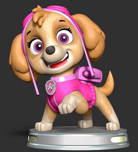 3d File Skye・model To Download And 3d Print・cults