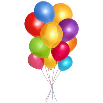 Happy Birthday To You Con Globos Png Transparente Stickpng Images