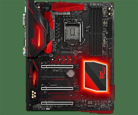 Fatal1ty Carte M Re Z270 Gaming K6 ATX LGA 1151 4x DDR4 2x M 2 NVMe