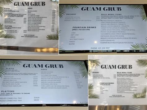 Guam Grub Everett Menu Reviews 112 Photos 18 Restaurantji