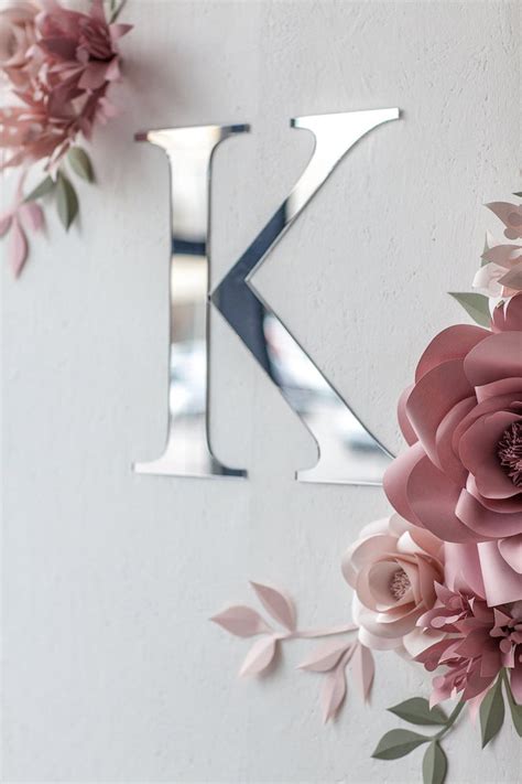 Decoración De La Pared De Las Flores De Papel Flores De Etsy España
