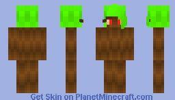 Tree Girl Minecraft Skin