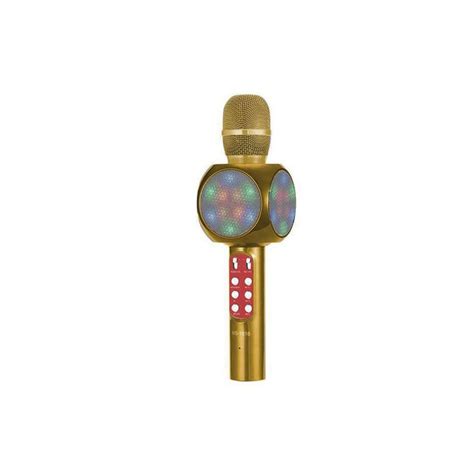 Disco Led Ws1816 Wsn караоке микрофон безжичен с радио и записващо