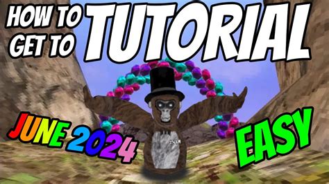 How To Get To Tutorial Gorilla Tag YouTube