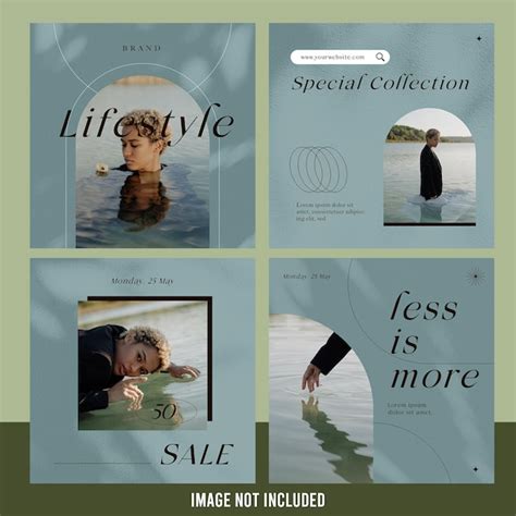 Premium Psd Fashion Post Templates