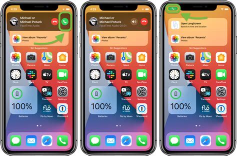 iOS 14 كيف تعمل واجهة المكالمات المدمجة على iPhone