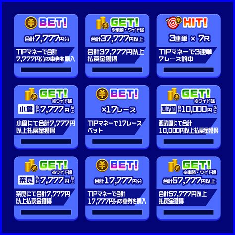 【tipstarの日】tipマネー確定＆当選確率all17！好評施策！フィーバーセブン Tipstar（ティップスター）公式サポートサイト