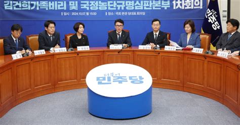 민주당 “채 상병 사건 국정조사 추진할 단계”