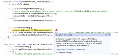 Strange Error With Custom Bindinghandler In Knockout 350 Virtual