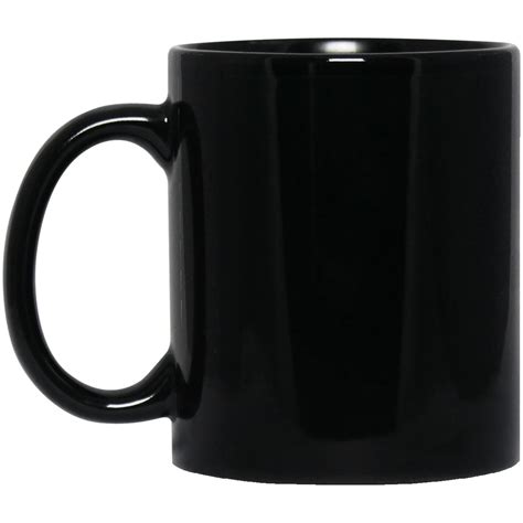 11oz Black Coffee Mug Home Living Kitchen Dining Drink Barware