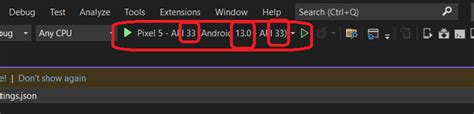 Visual Studio 2022 Xamarin Android SDK Installing Emulator Operation