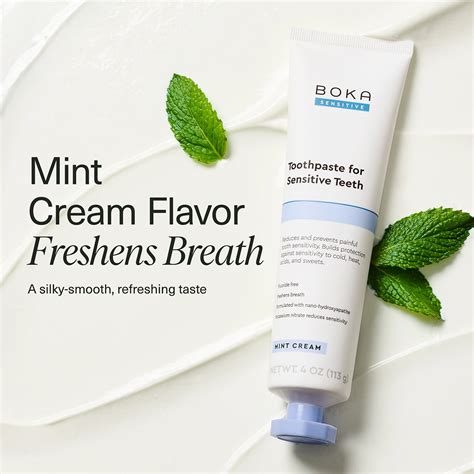 Sensitive Toothpaste With 5 Potassium Nitrate And N Ha Boka