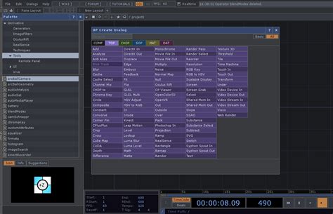 TUTORIAL TOUCHDESIGNER 1 INTRODUZIONE