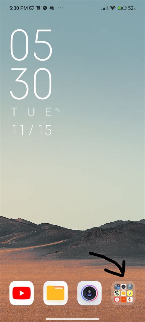 Miui 14 App Drawer Replaced With Icon Drawer Pressing The Icon In Below Will Open The App