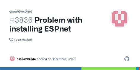Problem With Installing Espnet · Issue 3836 · Espnetespnet · Github
