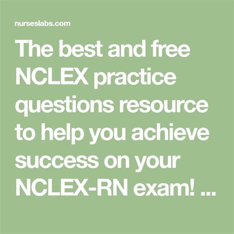 Free Nclex Rn Practice Questions And Resource Guide Updated For 2022