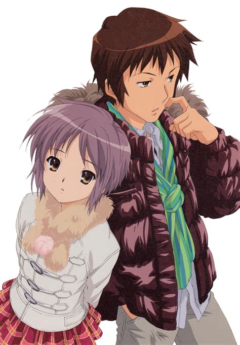 Nagato Y Kyon Render By Abrufun On Deviantart