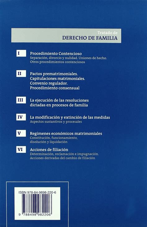Tratado de Derecho de Familia VI Acciones de Filiación Determinación