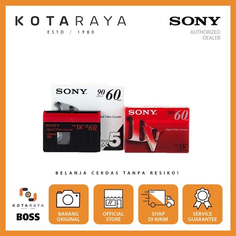 Jual Kaset Mini Dv Sony 60min For Handycam Mini Dv Sony Dvm60r3
